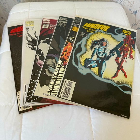 Marvel | Toys | Marvel Daredevil Fall From Grace Comic Set 32 Thru 325 ...